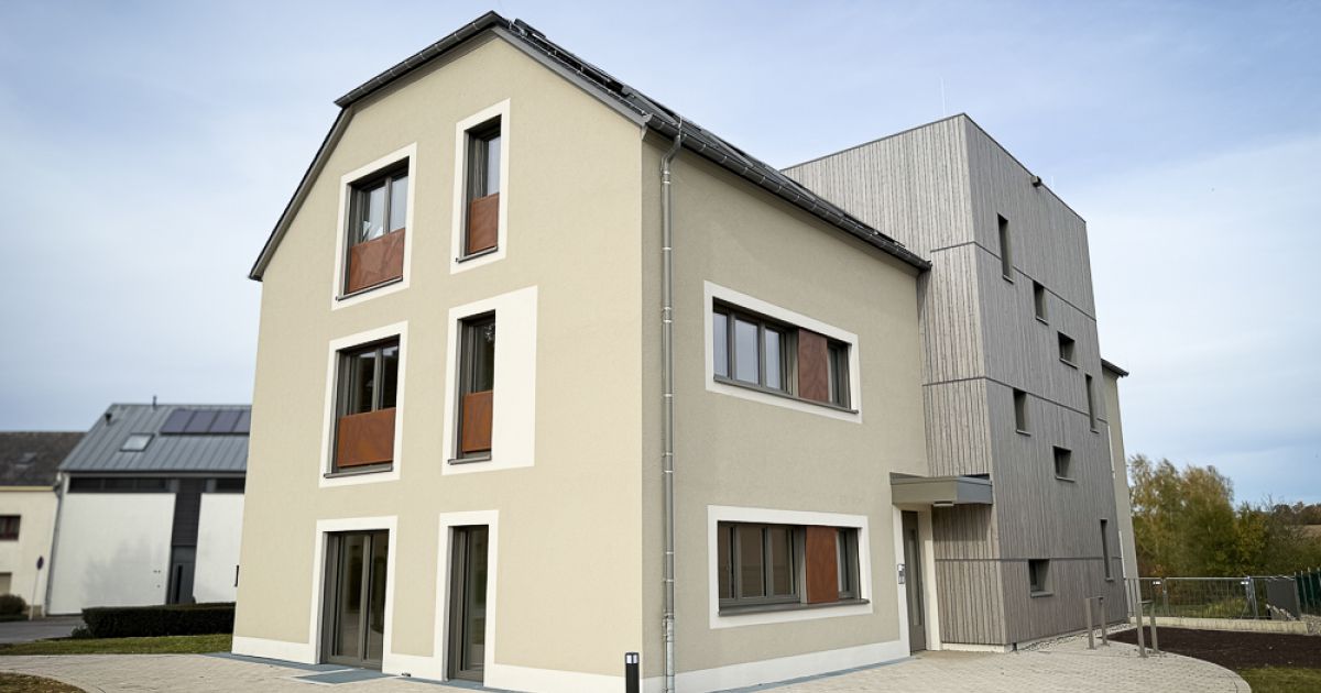 Aweiung vun der neier Residence vun abordabele Wunnengen zu Hoen ...