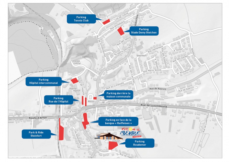 Parkings - Administration Communale de Steinfort