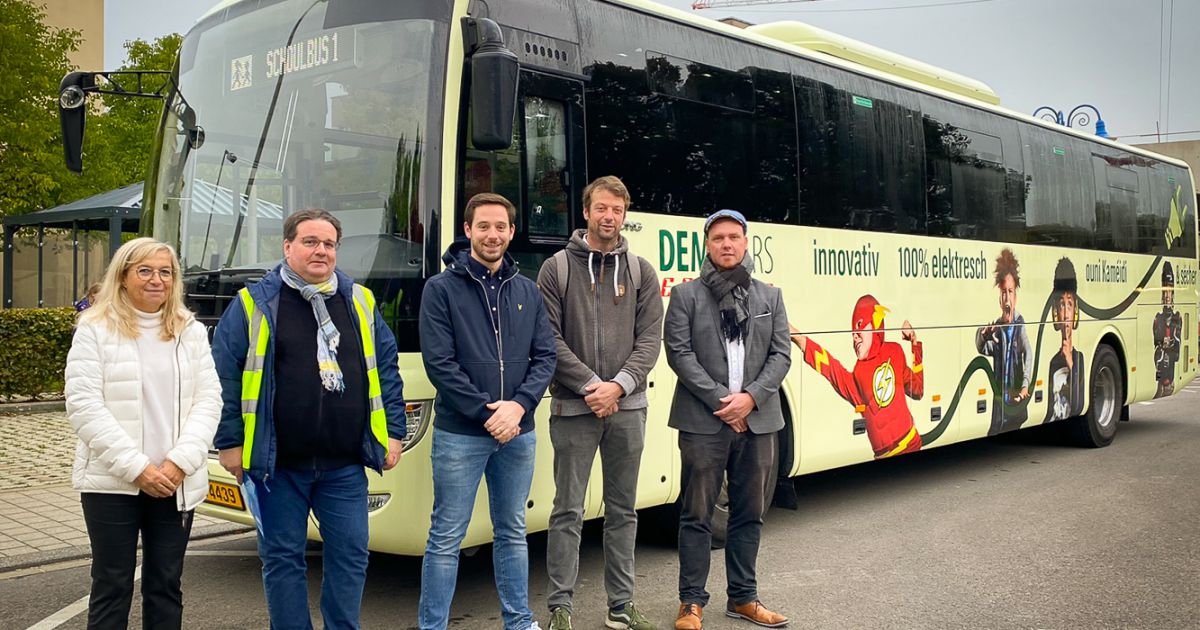 NEIEN ELEKTRESCHEN SCHOULBUS - Administration Communale de Steinfort